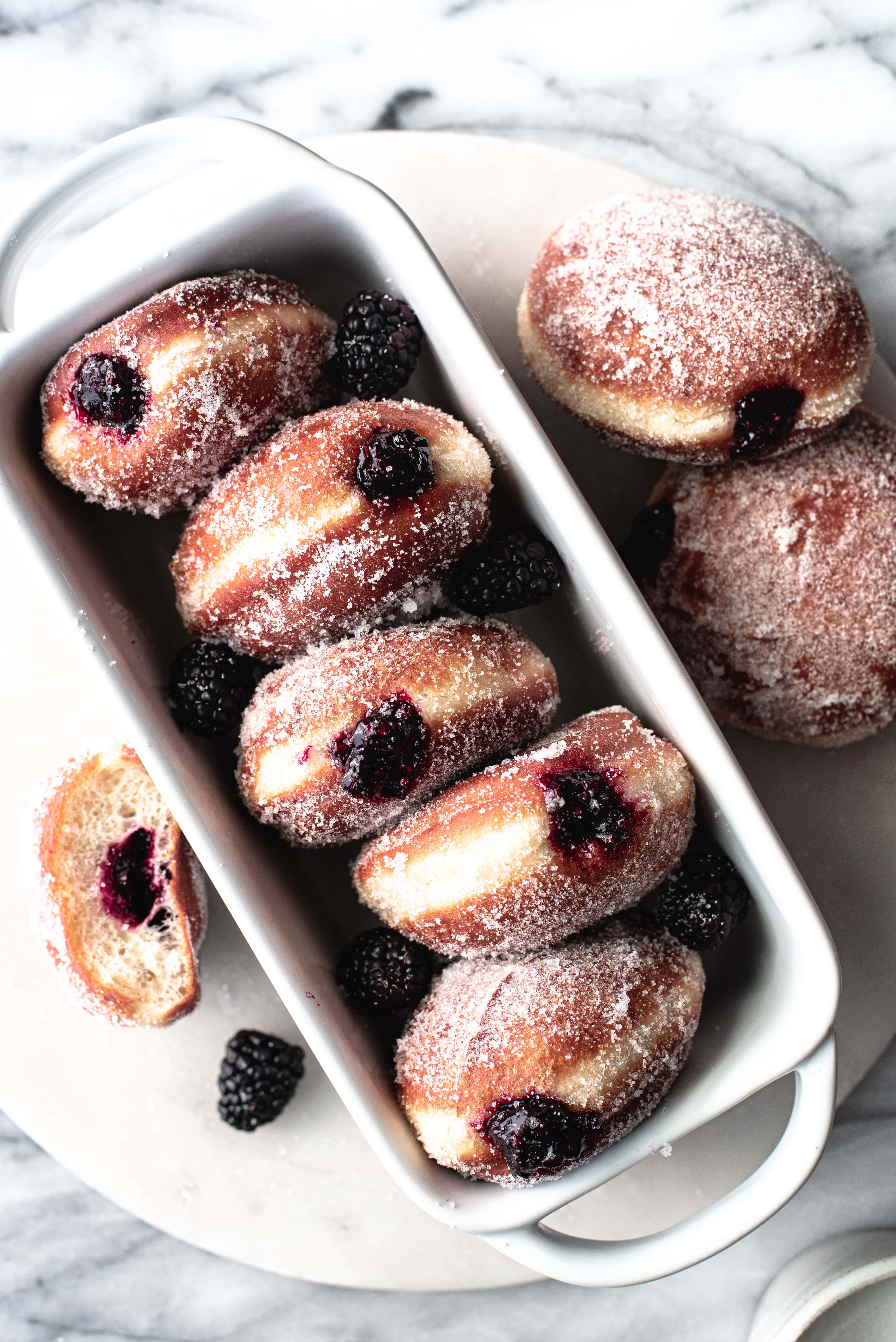 Jelly Filled Donuts - The G & M Kitchen
