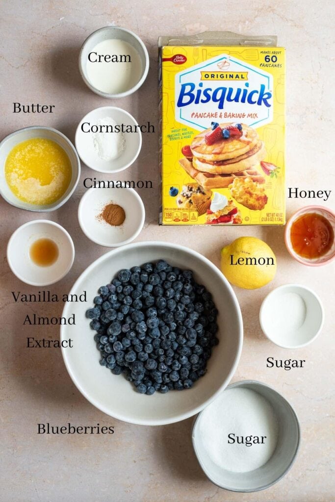 Bisquick Blueberry Cobbler (Drop Biscuit Style!) - The G & M Kitchen