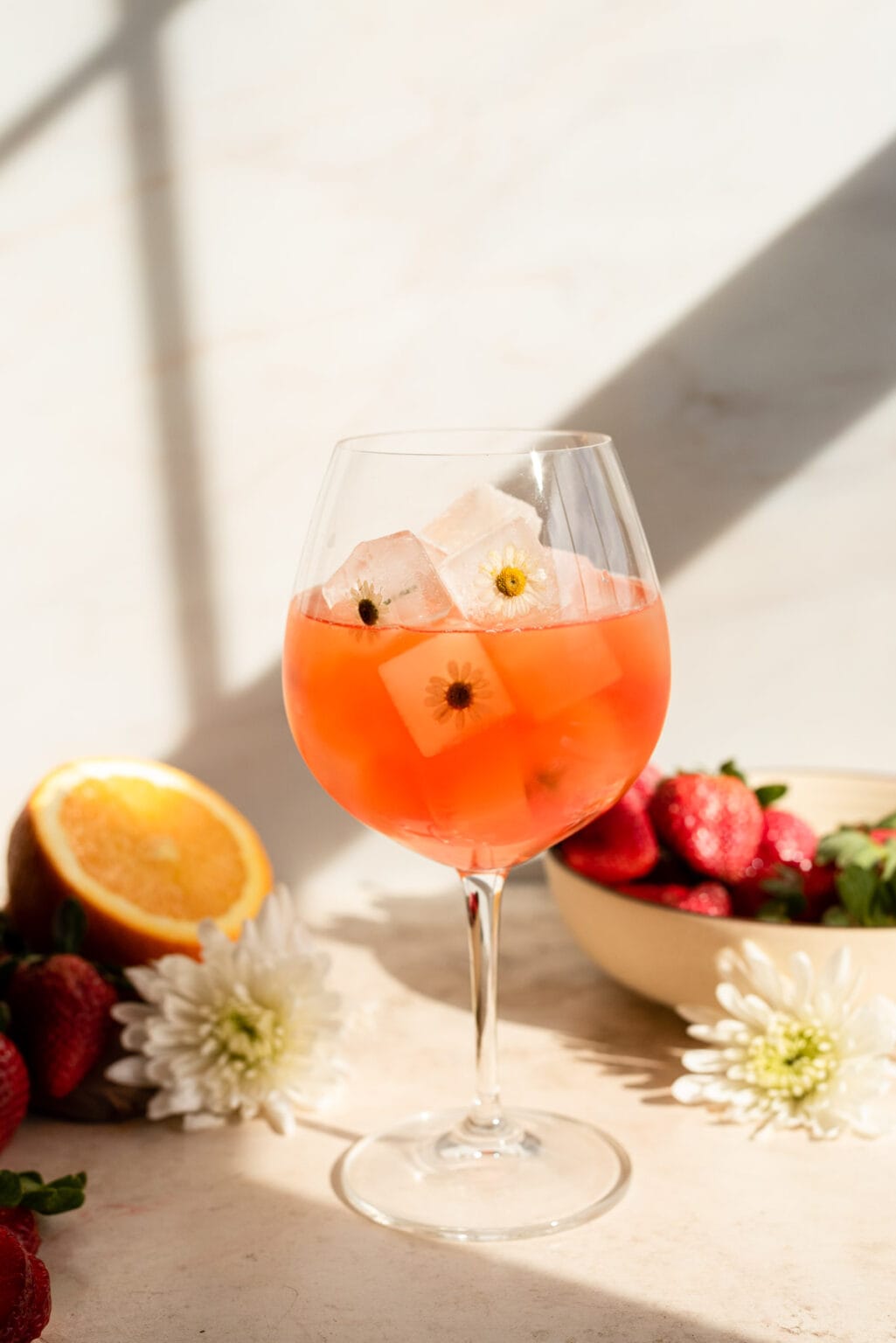 Strawberry Aperol Spritz - The G & M Kitchen