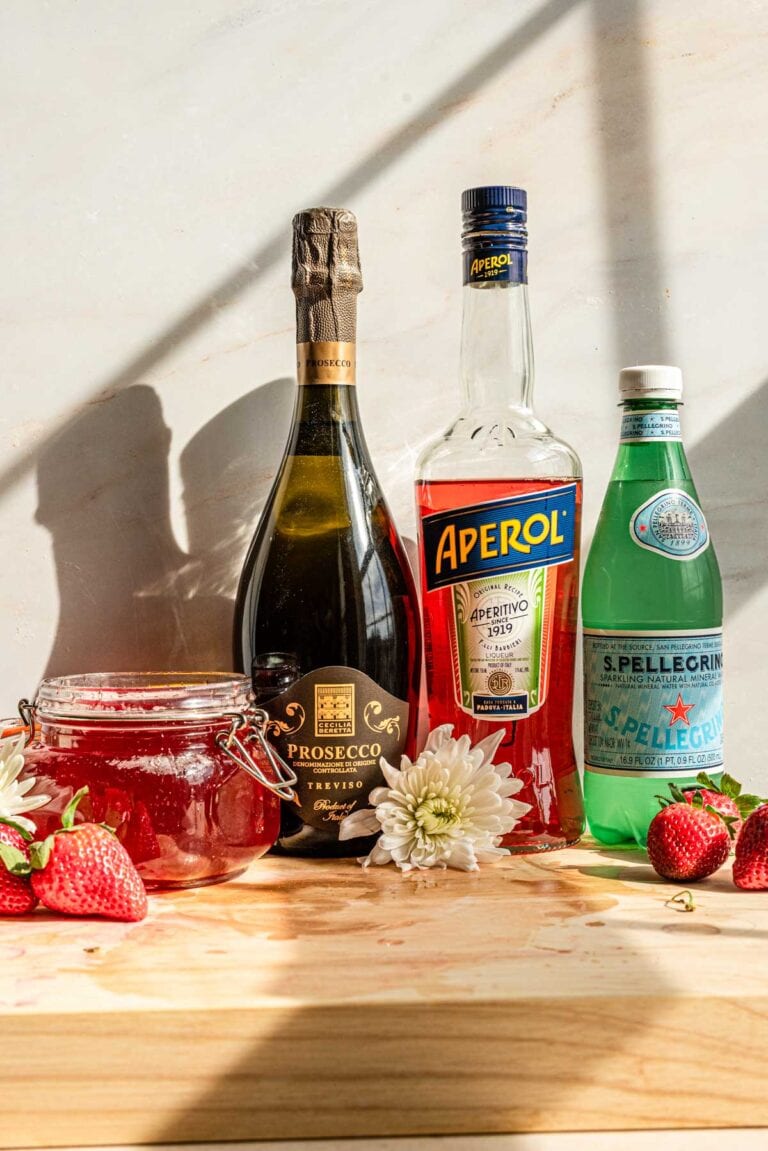 Strawberry Aperol Spritz - The G & M Kitchen