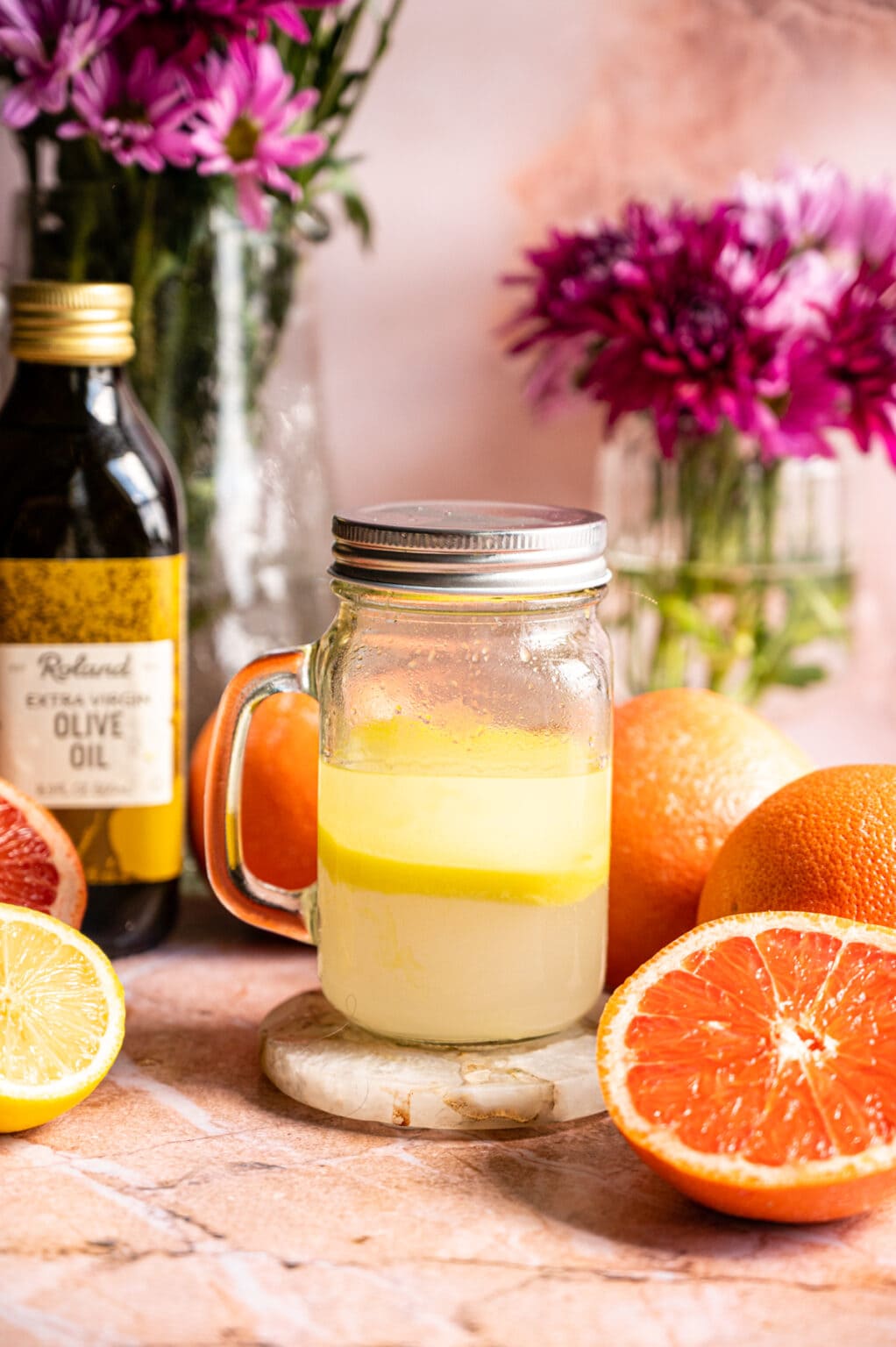 Grapefruit Olive Oil Martini - The G & M Kitchen