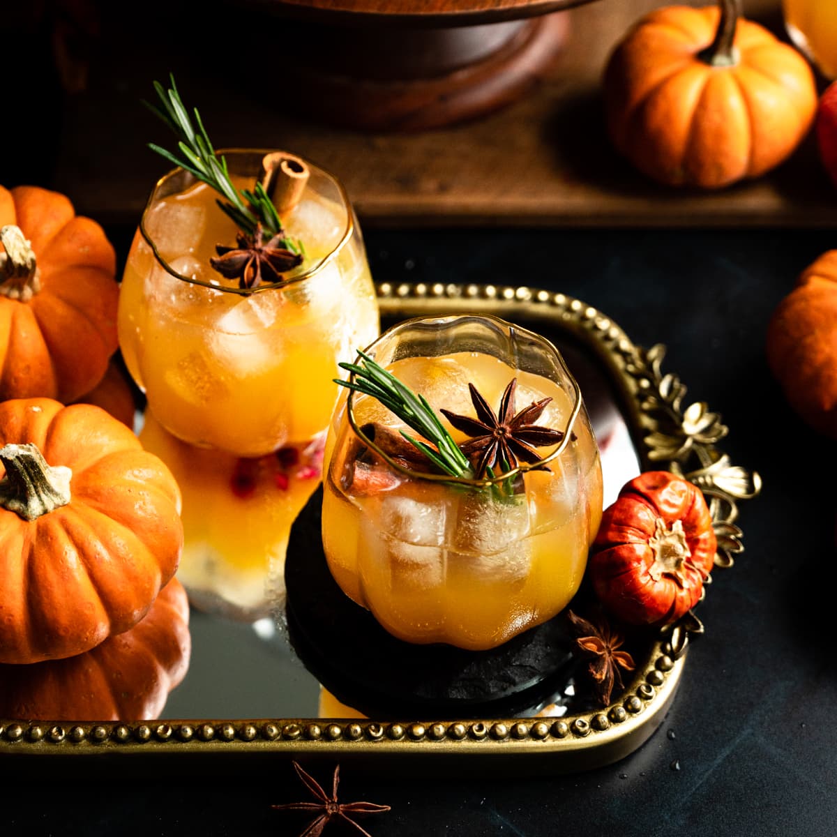 Fall Harvest Bourbon Pumpkin Punch - The G & M Kitchen