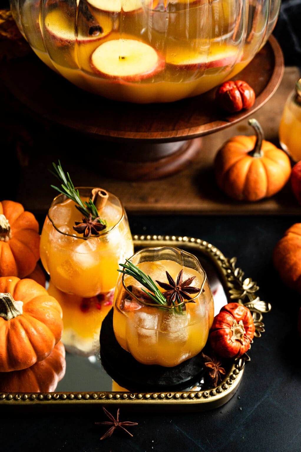 Fall Harvest Bourbon Pumpkin Punch - The G & M Kitchen