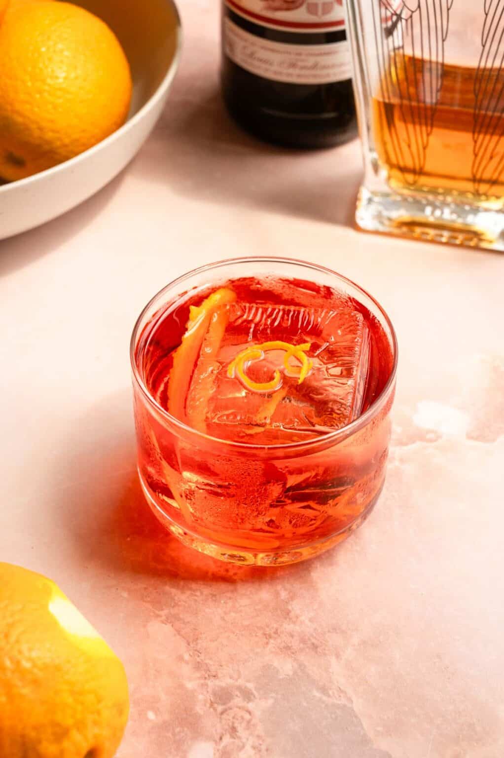 Bourbon Boulevardier Cocktail - The G & M Kitchen