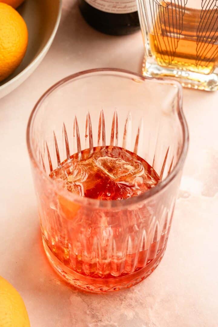 Bourbon Boulevardier Cocktail - The G & M Kitchen
