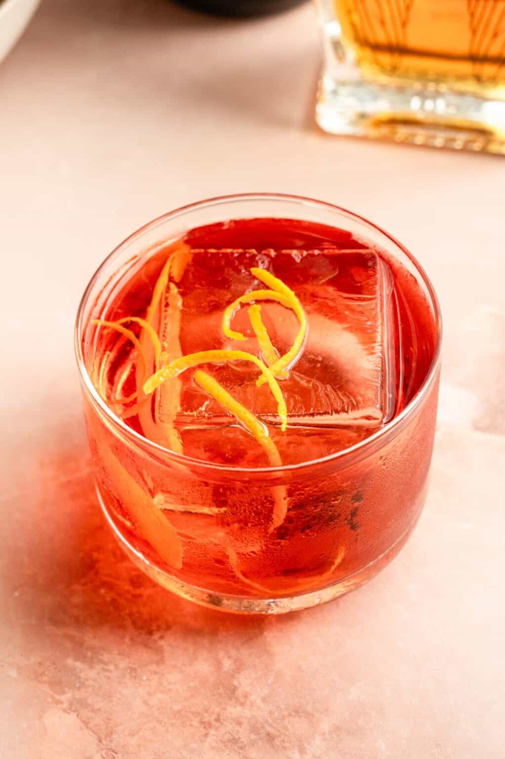 Bourbon Boulevardier Cocktail - The G & M Kitchen