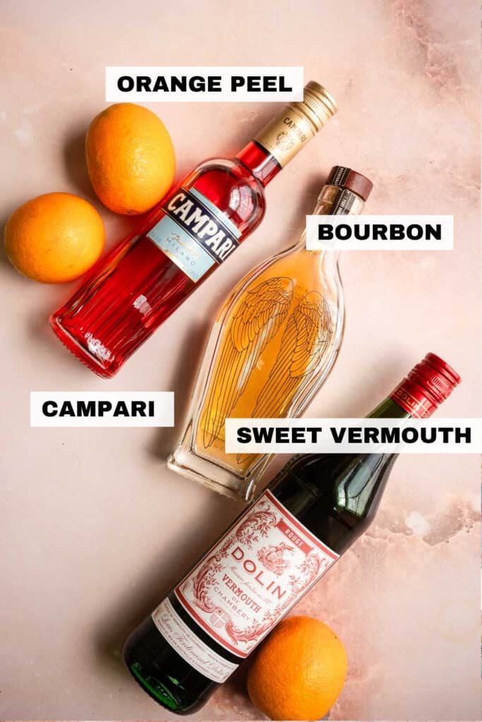 Bourbon Boulevardier Cocktail - The G & M Kitchen