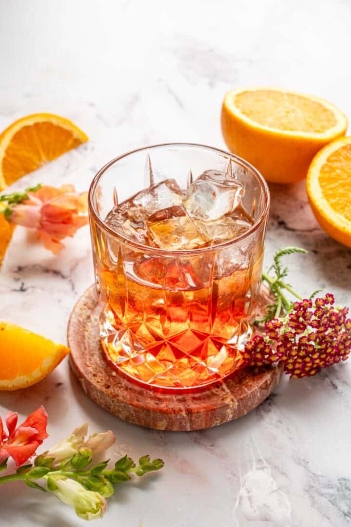Bourbon Boulevardier Spritz - The G & M Kitchen