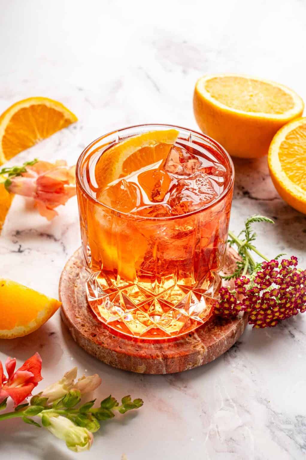 Bourbon Boulevardier Spritz - The G & M Kitchen