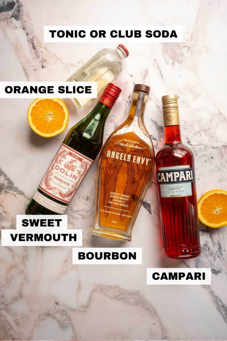 Bourbon Boulevardier Spritz - The G & M Kitchen