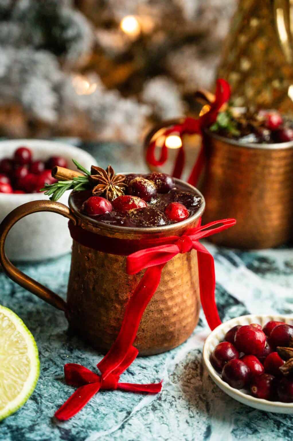 Hot Honey Yule Mule - The G & M Kitchen